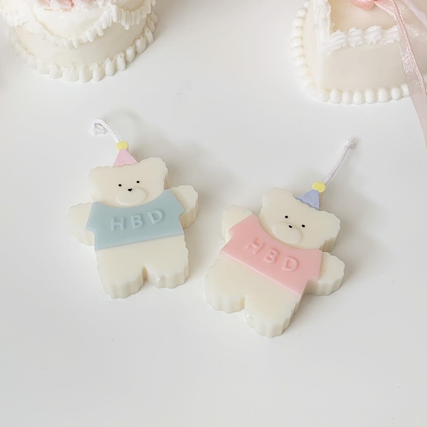 hbd bear candle – Miyo candle
